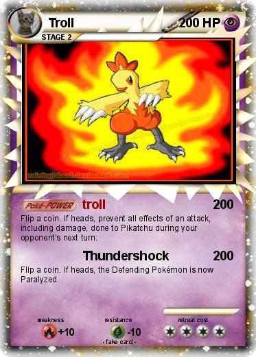 Pokémon Troll 3142 3142 - troll - My Pokemon Card