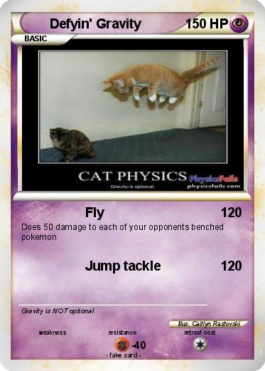 Pokémon Defyin Gravity 1 1 - Fly - My Pokemon Card