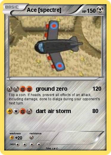 Pokémon Ace spectre - ground zero - My Pokemon Card