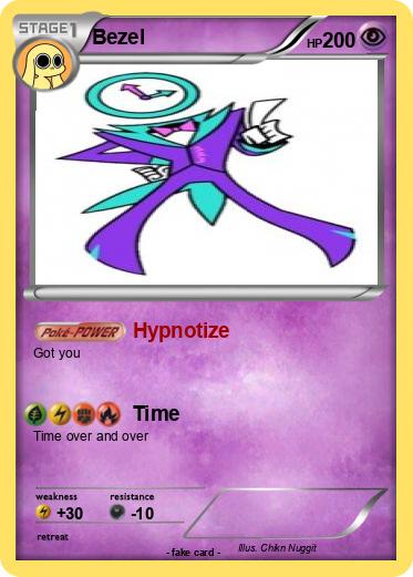 Pokémon Bezel - Hypnotize - My Pokemon Card