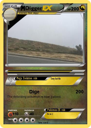 Pokémon Digger 38 38 - Dige - My Pokemon Card