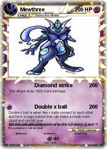 Pokémon Mewthree 674 674 - Diamond strike - My Pokemon Card