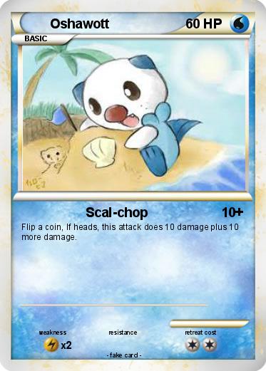 Pokémon Oshawott 915 915 - Scal-chop - My Pokemon Card