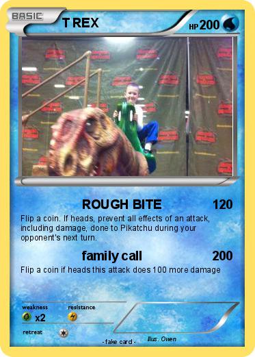 Pokémon T REX 733 733 - ROUGH BITE - My Pokemon Card