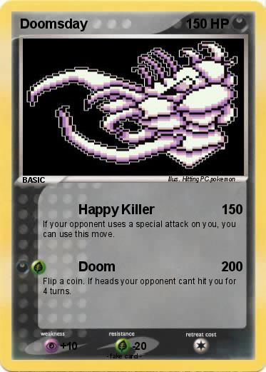 Pokémon Doomsday 84 84 - Happy Killer - My Pokemon Card