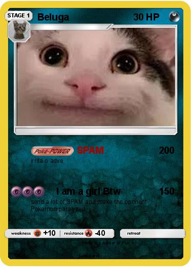 Pokémon Beluga 199 199 - SPAM - My Pokemon Card