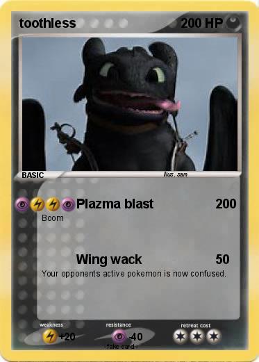 Pokémon toothless 493 493 - Plazma blast - My Pokemon Card