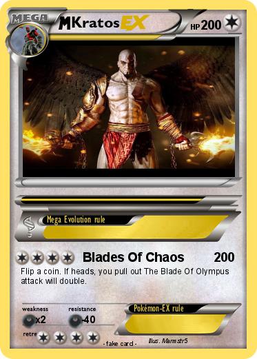 Pokémon Kratos 648 648 - Blades Of Chaos - My Pokemon Card