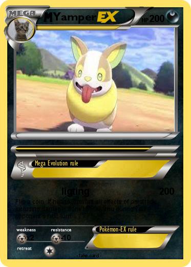 Pokémon Yamper 18 18 - ligting - My Pokemon Card
