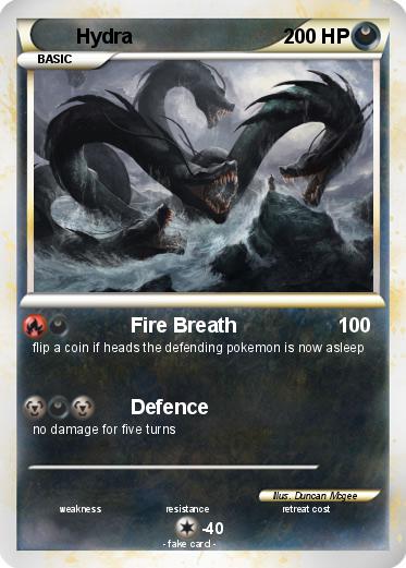 Pokémon Hydra 260 260 - Fire Breath - My Pokemon Card