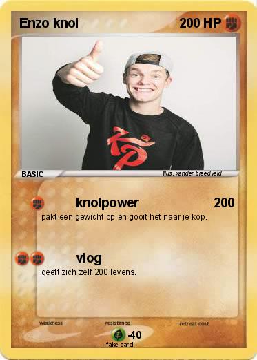 Pokémon Enzo knol 9 9 - knolpower - My Pokemon Card