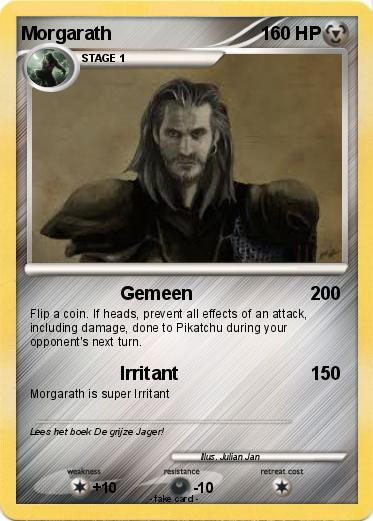 Pokémon Morgarath - Gemeen - My Pokemon Card
