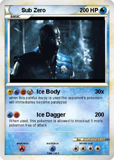 Pokémon Sub Zero 412 412 - Ice Body - My Pokemon Card