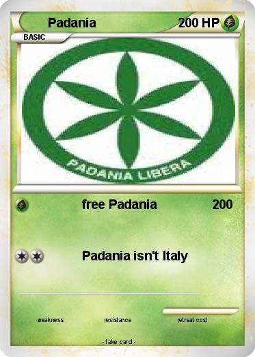 Pokémon Padania - free Padania - My Pokemon Card
