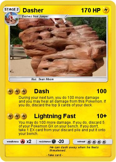 Pokémon Dasher 21 21 - Dash - My Pokemon Card