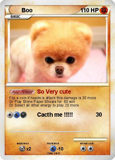 Pokémon Boo 1360 1360 - So Very cute - My Pokemon Card