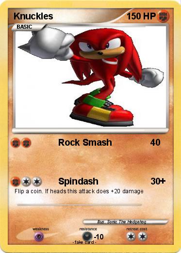 Pokémon Knuckles 665 665 - Rock Smash - My Pokemon Card