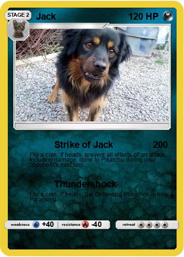 Pokémon Jack 3134 3134 - Strike of Jack - My Pokemon Card