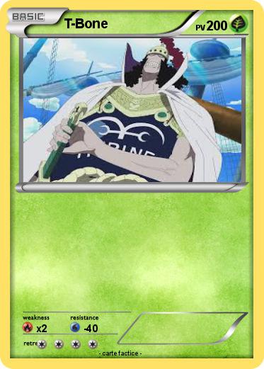 Pokémon T Bone 21 21 - Ma carte Pokémon