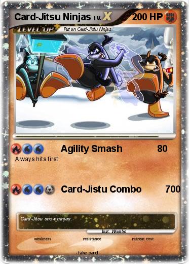 Pokémon Card Jitsu Ninjas - Agility Smash - My Pokemon Card