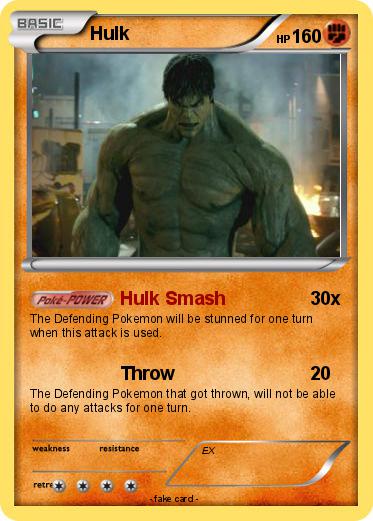 Pokémon Hulk 1260 1260 - Hulk Smash - My Pokemon Card