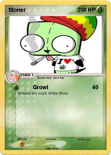 Pokémon Stoner 31 31 - Growl - My Pokemon Card