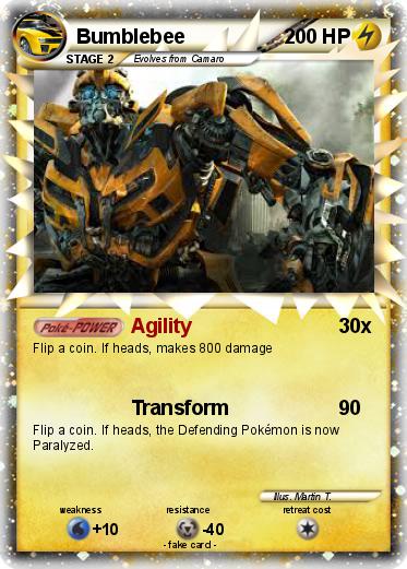 Pokémon Bumblebee 277 277 - Agility - My Pokemon Card