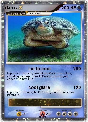 Pokémon dan 661 661 - i,m to cool - My Pokemon Card