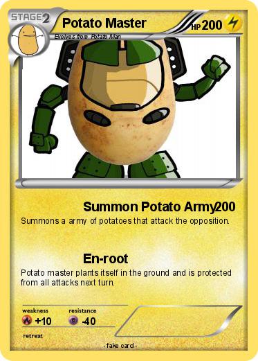 Pokémon Potato Master - Summon Potato Army - My Pokemon Card