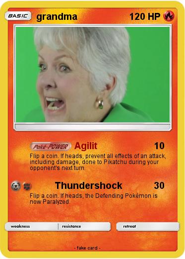 Pokémon grandma 204 204 - Agilit - My Pokemon Card