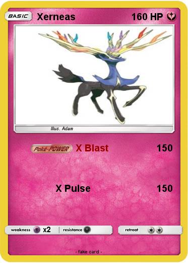 Pokémon Utra Necrozma - X Blast - My Pokemon Card