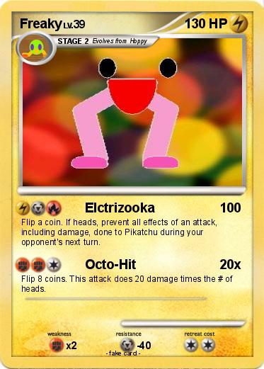 Pokémon Freaky 74 74 - Elctrizooka - My Pokemon Card