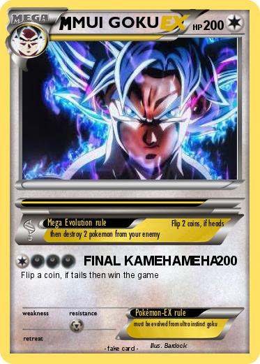 Pokémon MUI GOKU 41 41 - FINAL KAMEHAMEHA - My Pokemon Card