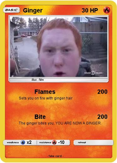 Pokémon Ginger 402 402 - Flames - My Pokemon Card