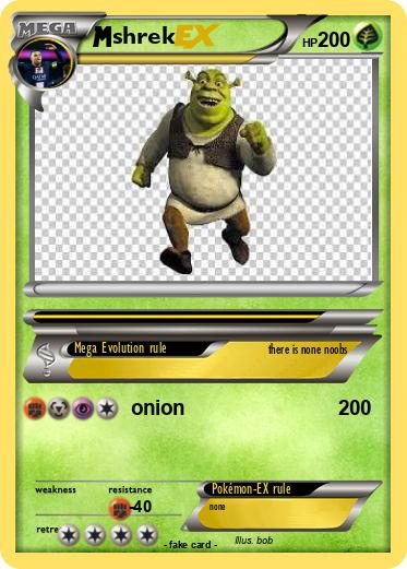 Pokémon shrek 2592 2592 - onion - My Pokemon Card