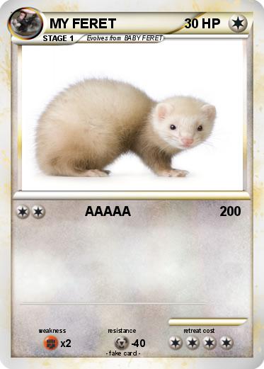 Pokémon MY FERET - AAAAA - My Pokemon Card