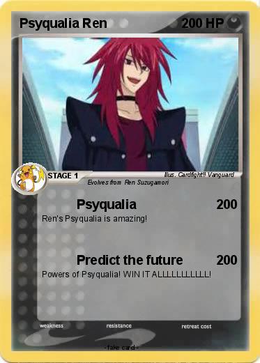 Pokémon Psyqualia Ren - Psyqualia - My Pokemon Card