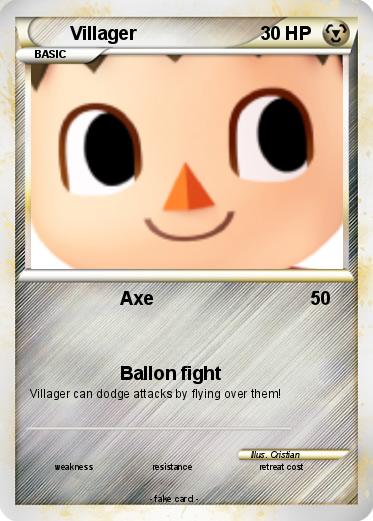 Pokémon Villager 159 159 - Axe - My Pokemon Card
