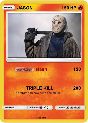 Pokémon JASON 1768 1768 - slash - My Pokemon Card