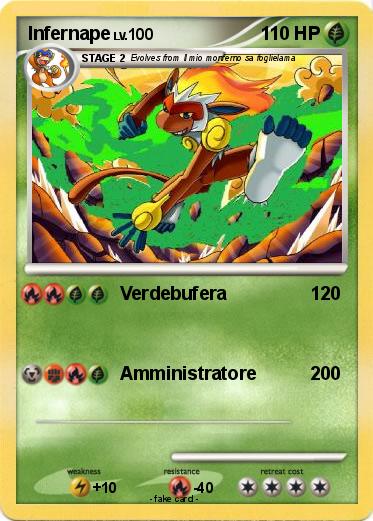 Pokémon Infernape 897 897 - Verdebufera - My Pokemon Card