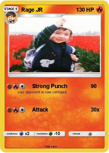 Pokémon Rage JR - Strong Punch - My Pokemon Card