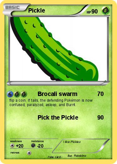 Pokémon Pickle 173 173 - Brocali swarm - My Pokemon Card