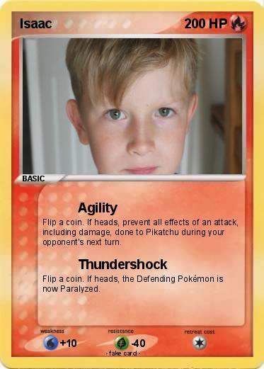 Pokémon Isaac 421 421 - Agility - My Pokemon Card