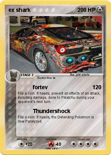Pokémon ex shark - fortev - My Pokemon Card