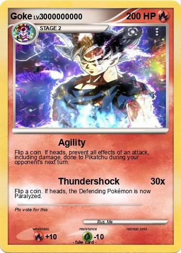 Pokémon Goke 7 7 - Agility - My Pokemon Card