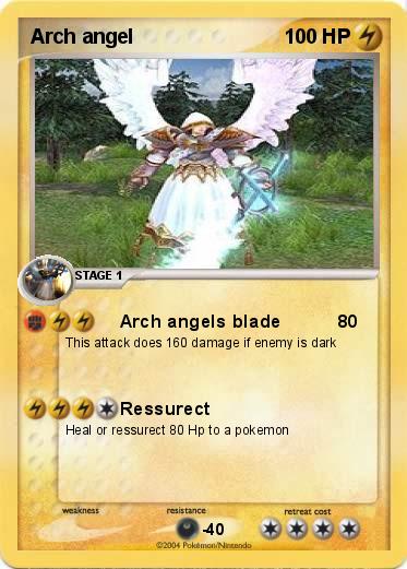 Pokémon Arch angel 1 1 - Arch angels blade - My Pokemon Card