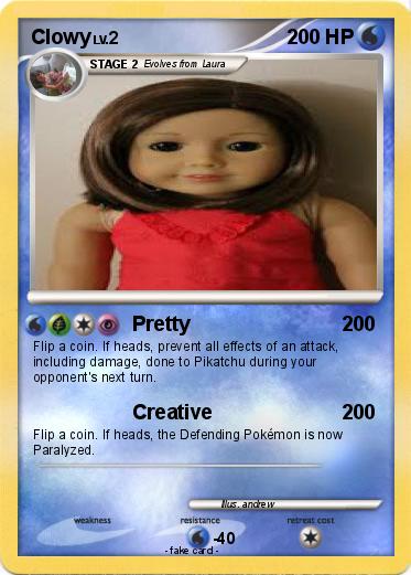 Pokémon Clowy - Pretty - My Pokemon Card