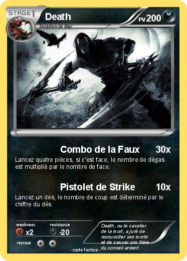 Pokémon Death 4394 4394 - Combo de la Faux - Ma carte Pokémon