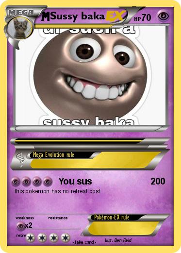 Pokémon Sussy baka 49 49 - You sus - My Pokemon Card