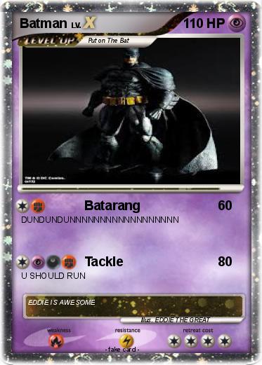 Pokémon Batman 1015 1015 - Batarang - My Pokemon Card